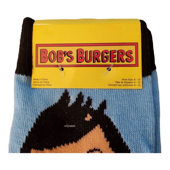 20th century | Underwear & Socks | New Bobs Burgers Crew Socks 2 Pairs ...